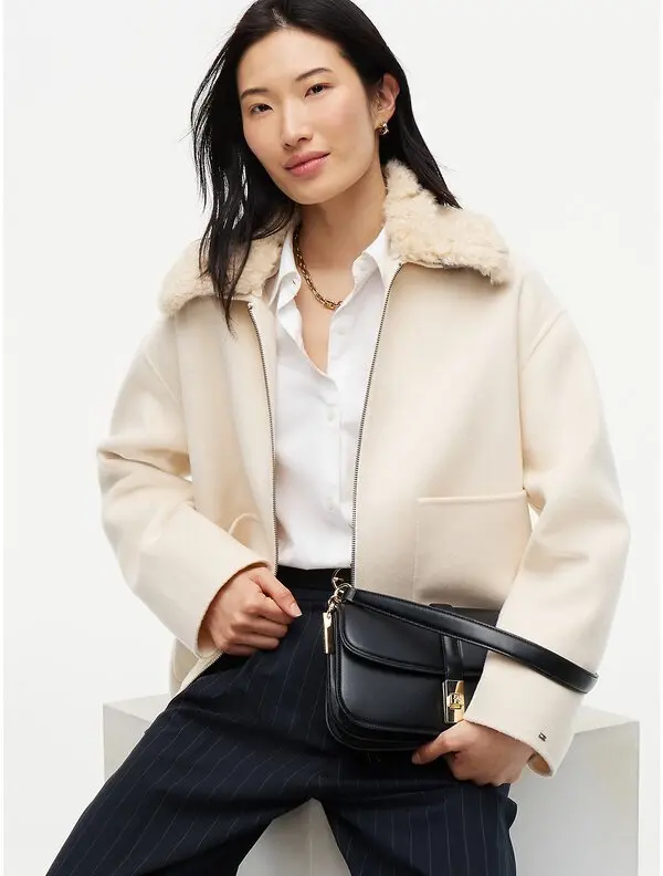 Tommy Hilfiger Monogram Turnlock Crossbody Bag