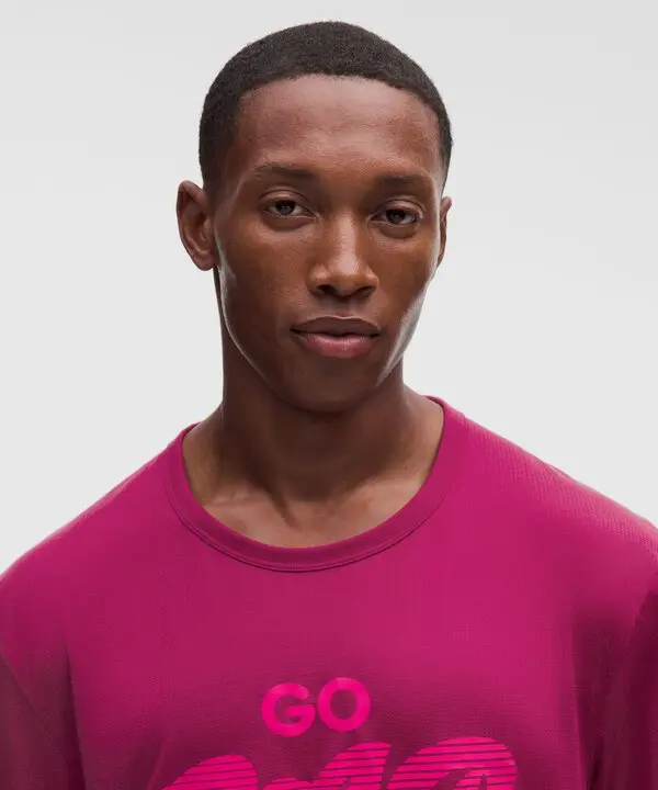Lululemon Mile Maker Mesh Short-sleeve Shirt