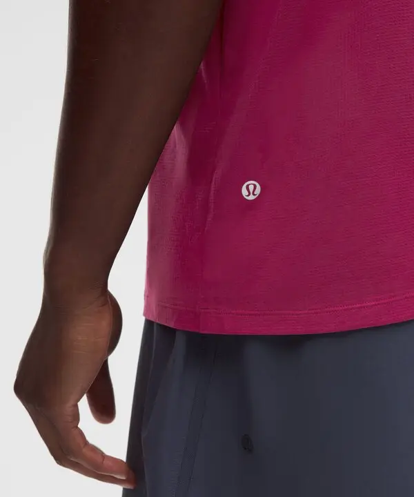 Lululemon Mile Maker Mesh Short-sleeve Shirt