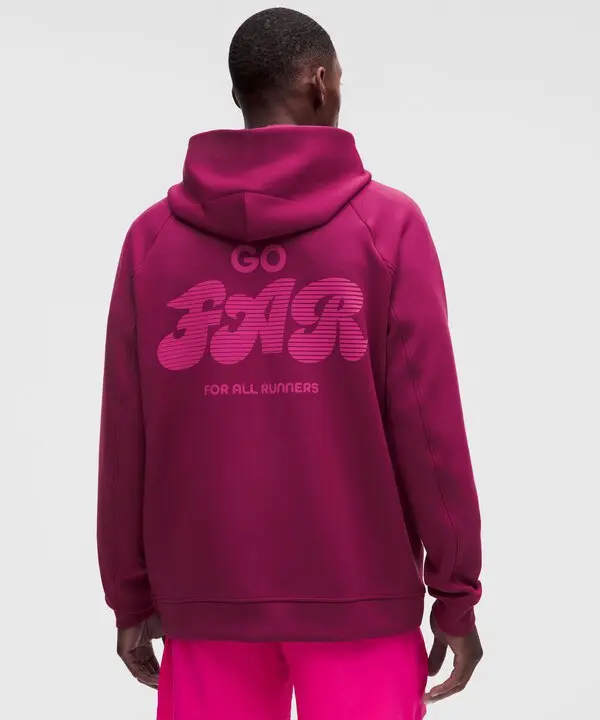 Lululemon Smooth Spacer Pullover Hoodie - Raspberry Rave