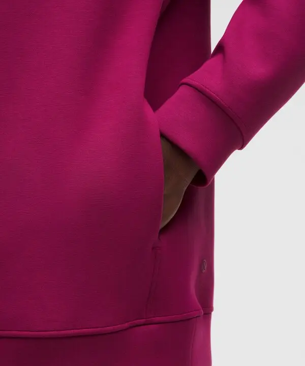 Lululemon Smooth Spacer Pullover Hoodie - Raspberry Rave
