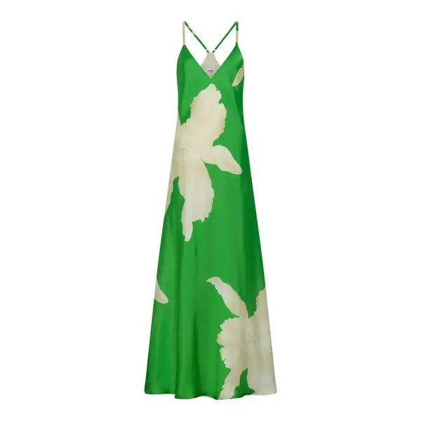 BELYED HANDCRAFT Amalfi Silk Slip Maxi Summer Dress Belyed