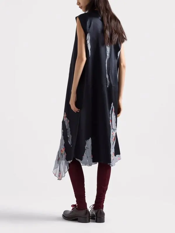 Prada Satin Dress - Multicolor