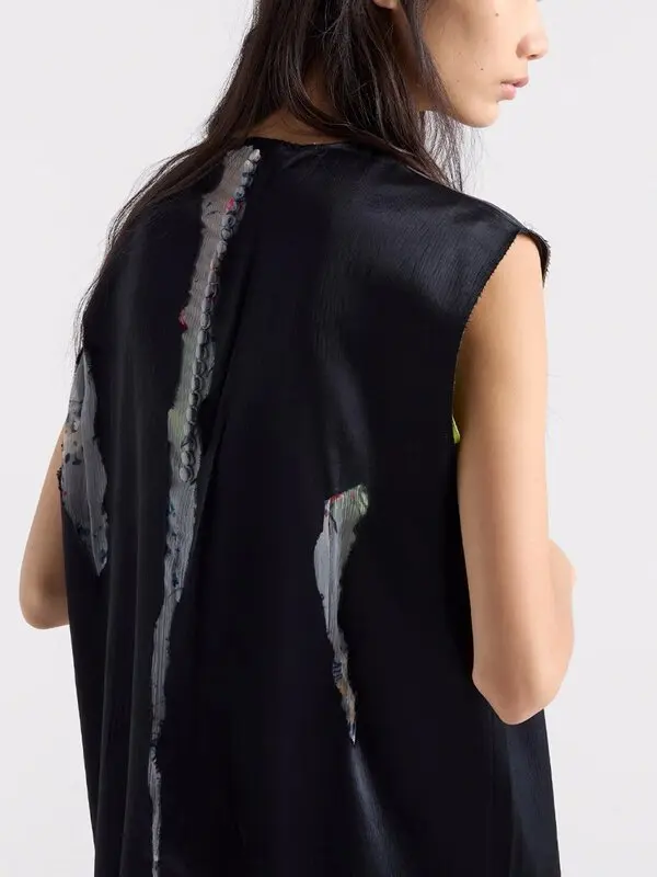 Prada Satin Dress - Multicolor