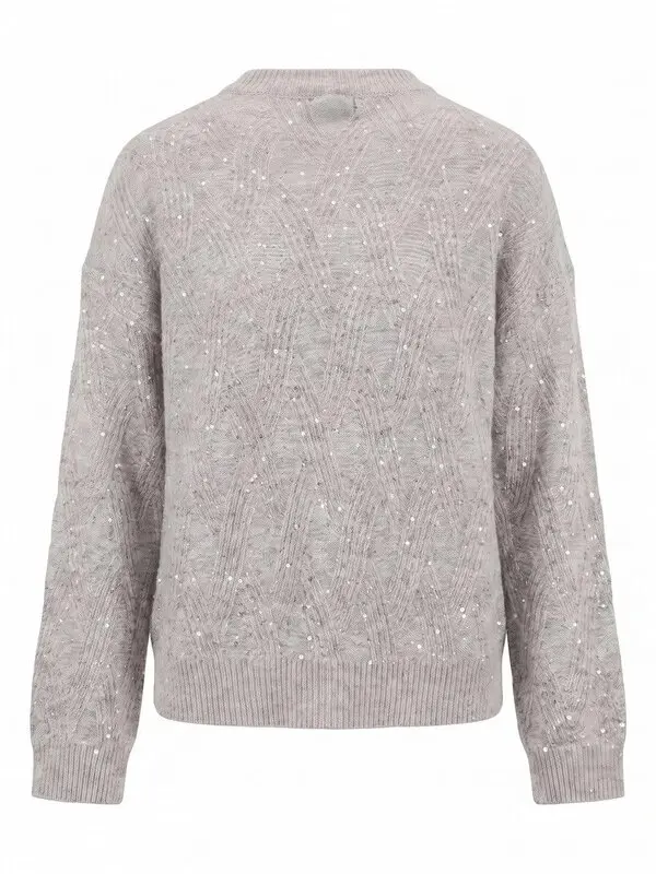 Peserico Round Neck Sweater - Multicolor