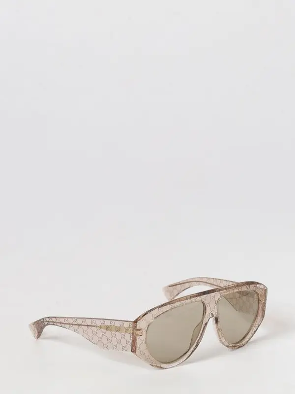 Gucci Tortoiseshell Acetate Sunglasses With Embossed Gg Monogram