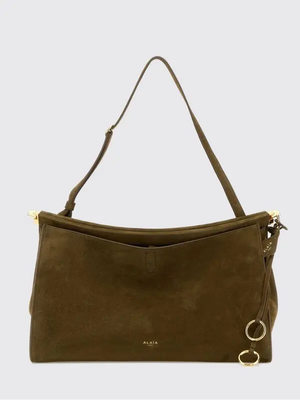 Alaïa Alai�a Nabuk Le Click Bag - Brown