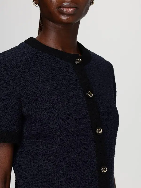 Gucci Wool Blend Chemisier Dress