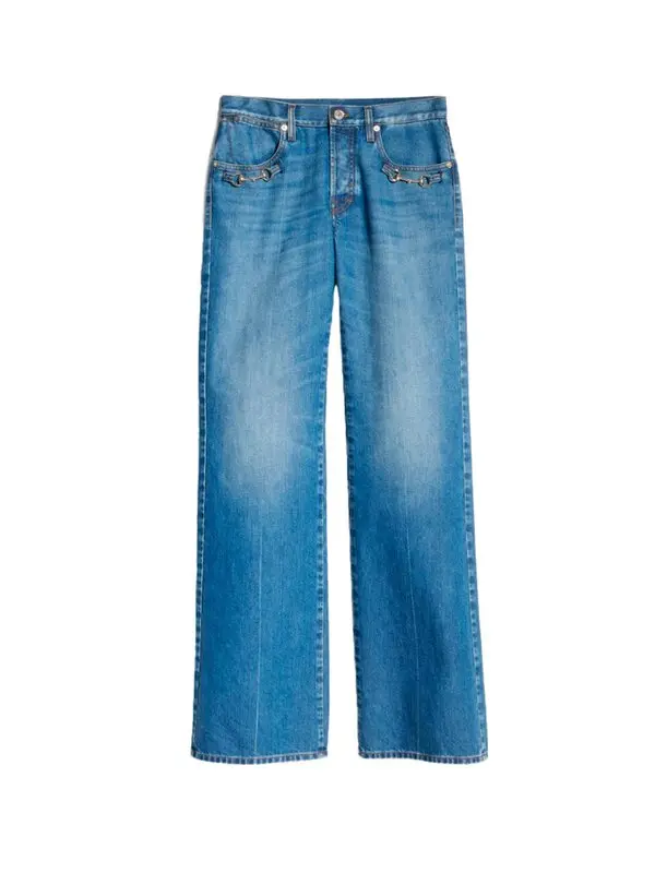 Gucci Low Rise Jeans - Multicolor