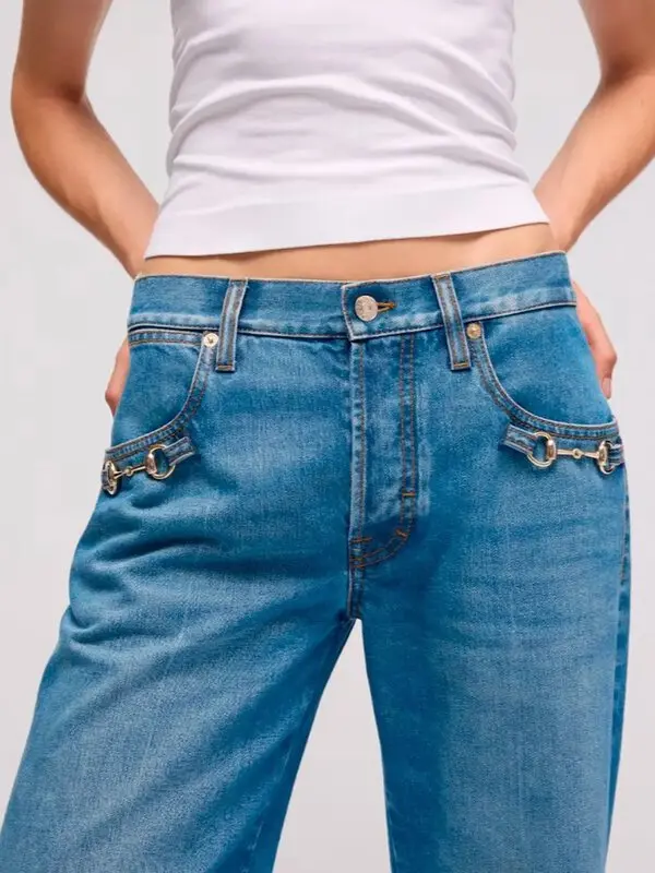 Gucci Low Rise Jeans