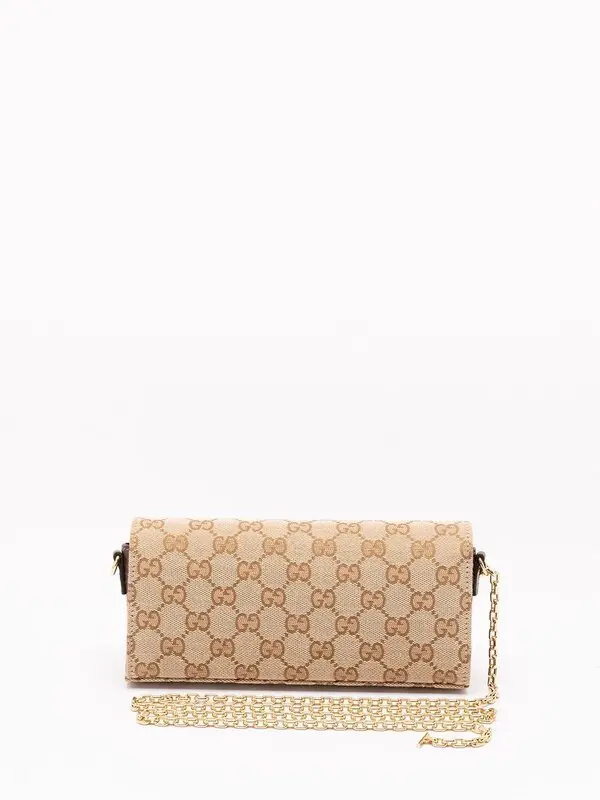 Gucci Wallet On Chain With Horsebit - Multicolor