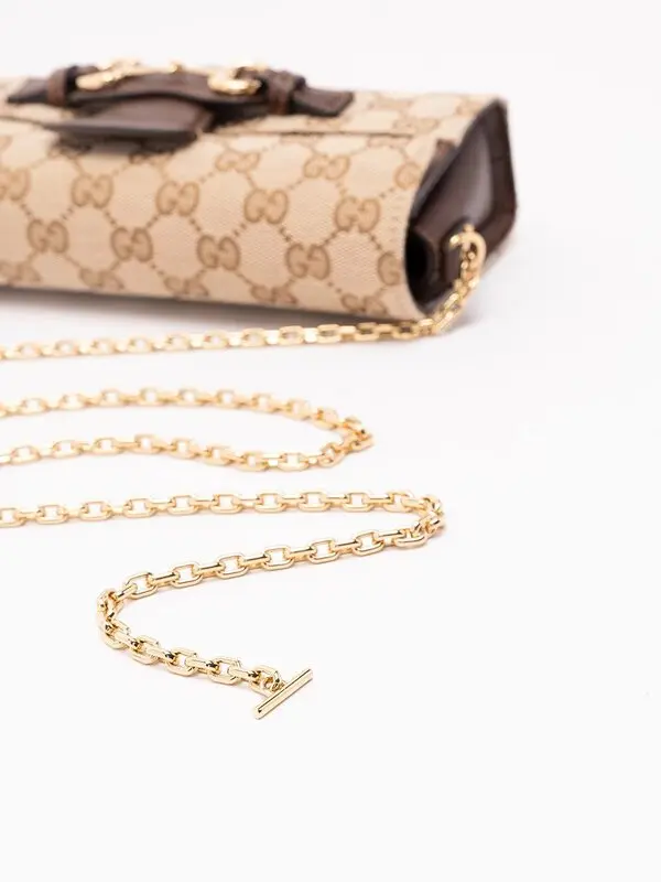 Gucci Wallet On Chain With Horsebit - Multicolor