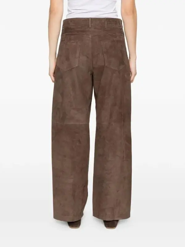 Max Mara S` Leather Pants