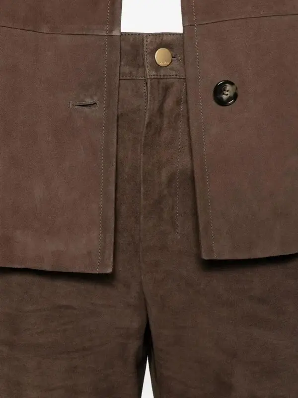 Max Mara S` Leather Pants