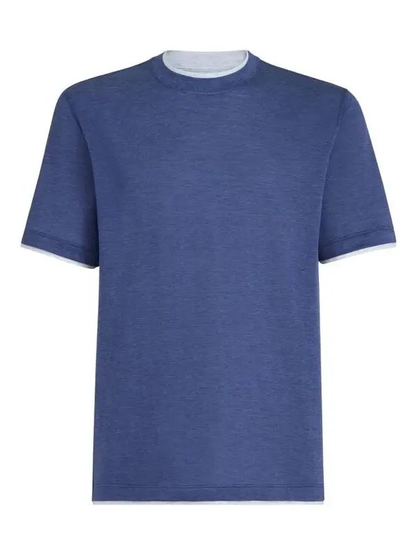 Brunello Cucinelli T-shirt With Faux-layering