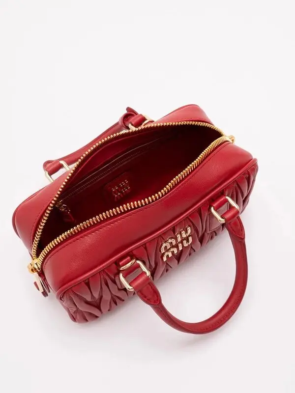 Miu Miu Arcadie` Matelassé Nappa Leather Bag - Multicolor
