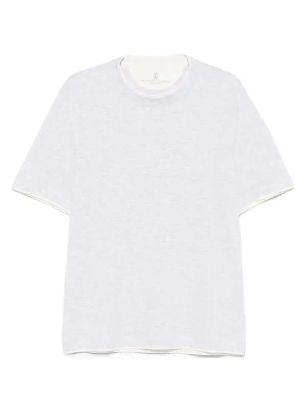 Brunello Cucinelli T-shirt With Faux-layering