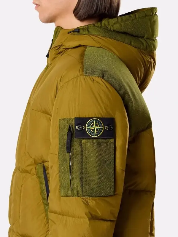 Stone Island Garment Dyed Crinkle Reps Ny Jacket