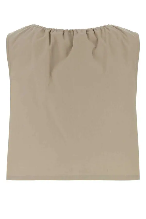 Miu Miu Sand Panama Top
