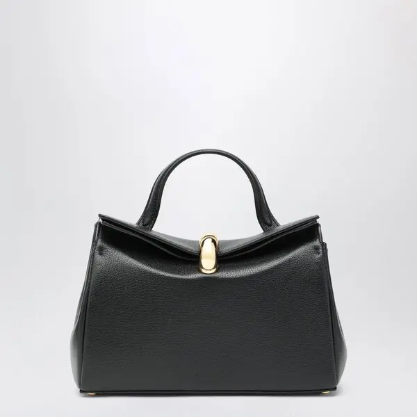 Jacquemus Handbag Le Petit Valerie In Goat Leather - Black