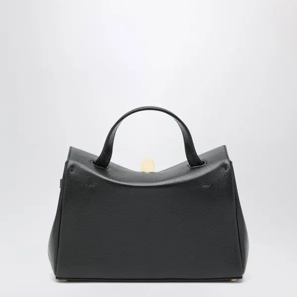 Jacquemus Handbag Le Petit Valerie In Goat Leather - Black