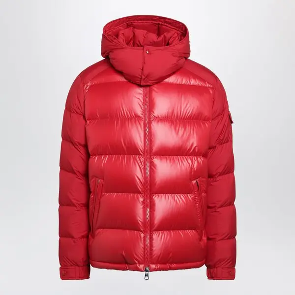 Moncler Maya Short Down Jacket - Red