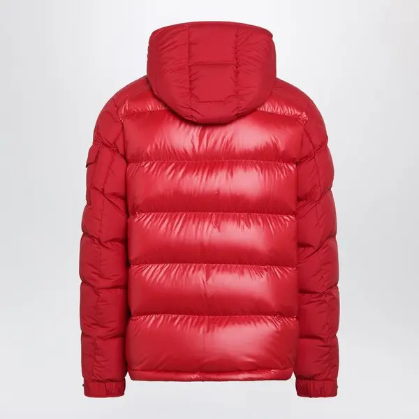 Moncler Maya Short Down Jacket - Red