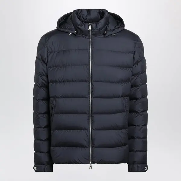 Moncler Arneb Short Down Jacket - Blue