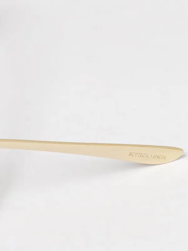 Bottega Veneta Knot Aviator Sunglasses In Metal And Acetate - Multicolor