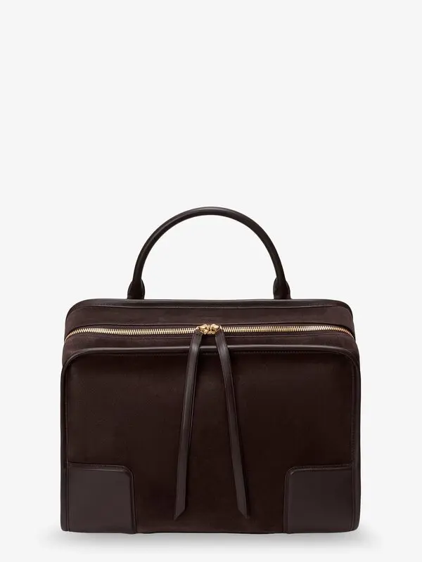 Loewe Amazona 180 Suede Handbag - Multicolor