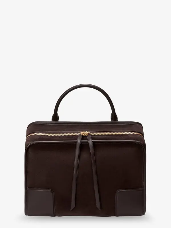 Loewe Amazona 180 Suede Handbag - Multicolor