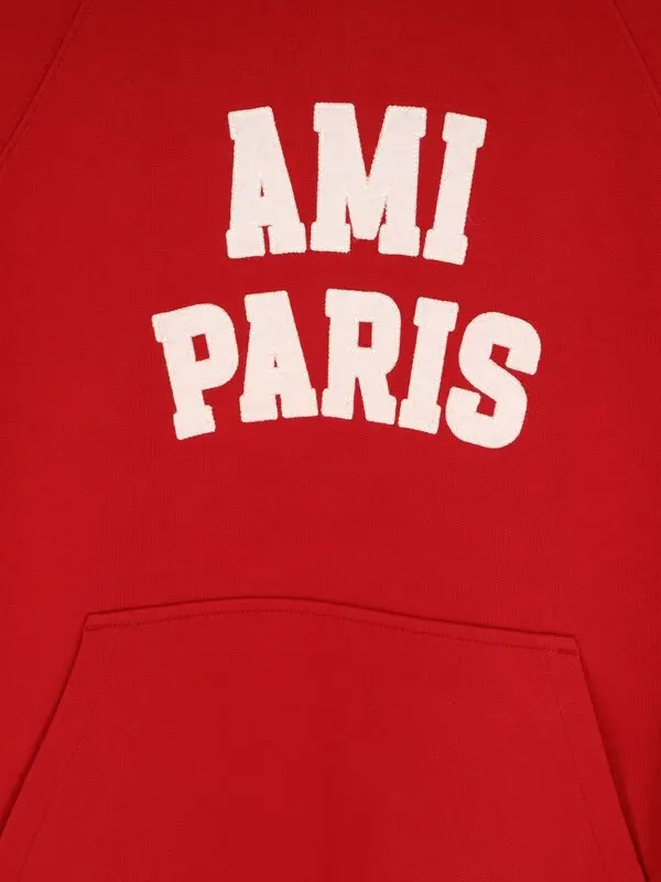 AMI Paris Organic Cotton Sweatshirt - Multicolor