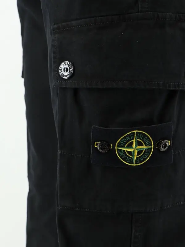 Stone Island Cargo Stretch Organic Cotton Trousers