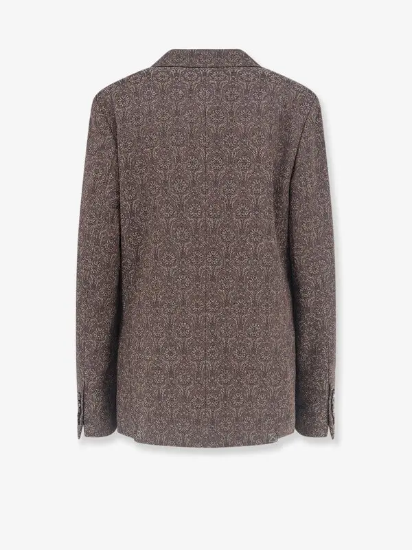 Dries Van Noten Barrysta Wool And Cotton Blazer