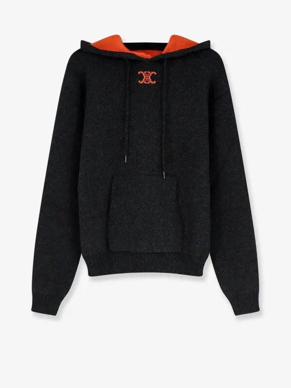 Celine Cashmere Blend Hoodie - Multicolor