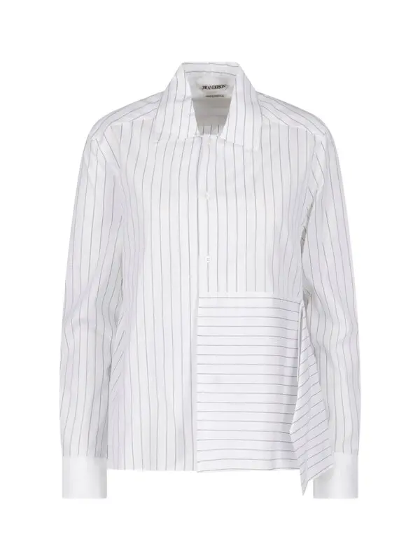 JW Anderson Unstructured Striped Shirt