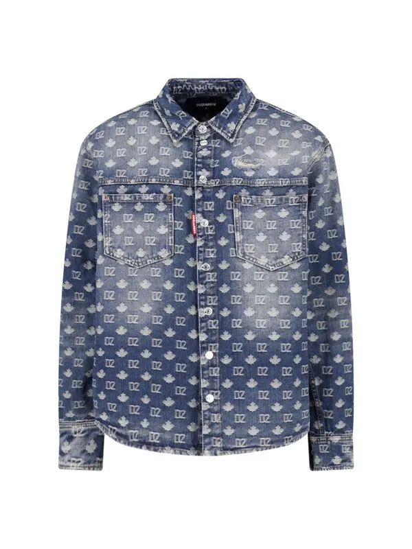 Dsquared2 Camicia In Denim