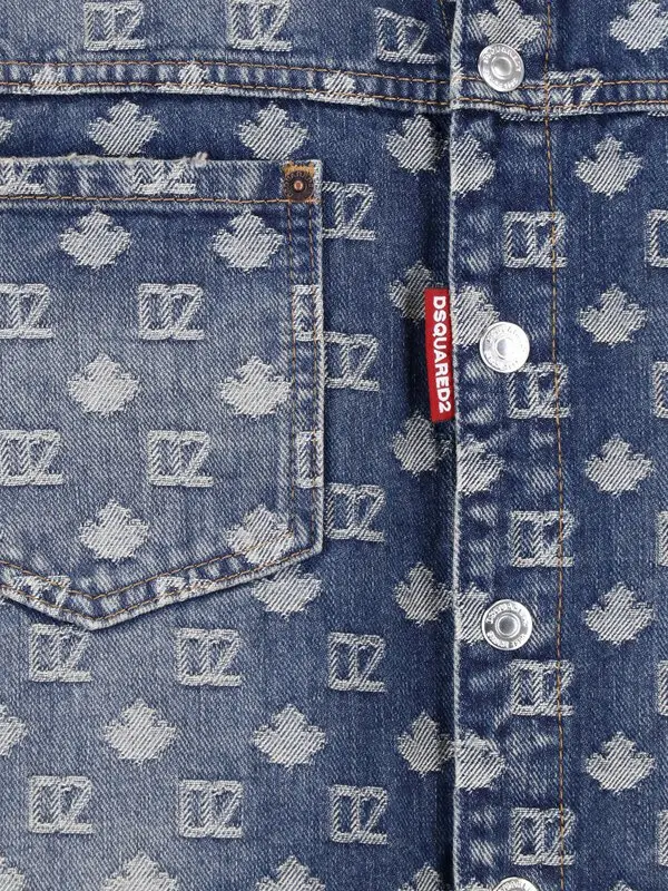 Dsquared2 Camicia In Denim