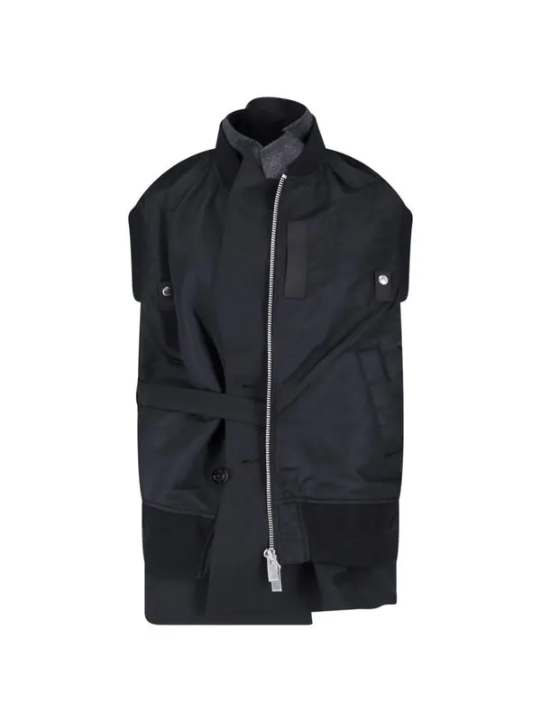 Sacai Nylon Twill Vest