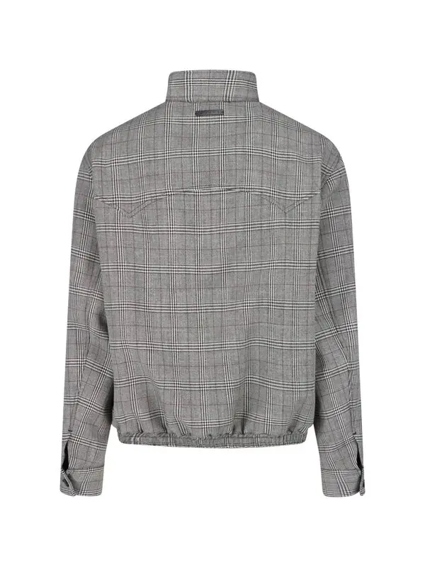 Marni Virgin Wool Checked Jacket