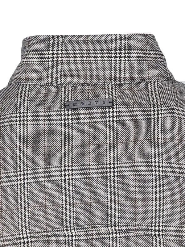 Marni Virgin Wool Checked Jacket