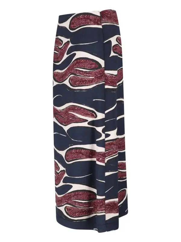 Marni Midi Skirt "crimson Flow