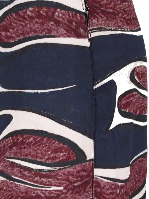 Marni Midi Skirt "crimson Flow