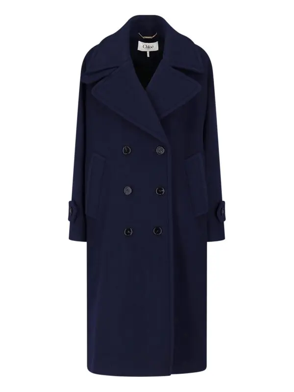 Chloé Virgin Wool Double-breasted Coat