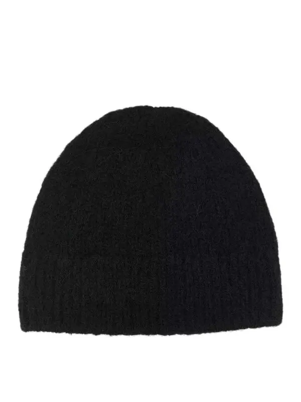 Dries Van Noten Ribbed Alpaca Wool Beanie