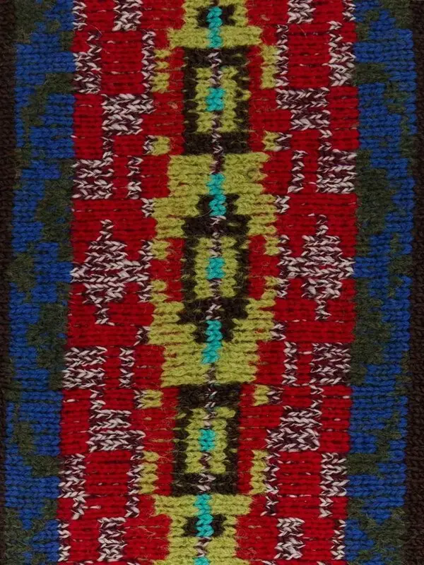Dries Van Noten Jacquard Wool Scarf - Multi