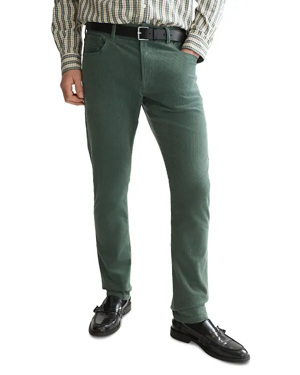 Scotch & Soda Ralston Cotton Blend Regular Fit Pants - Dark Forest