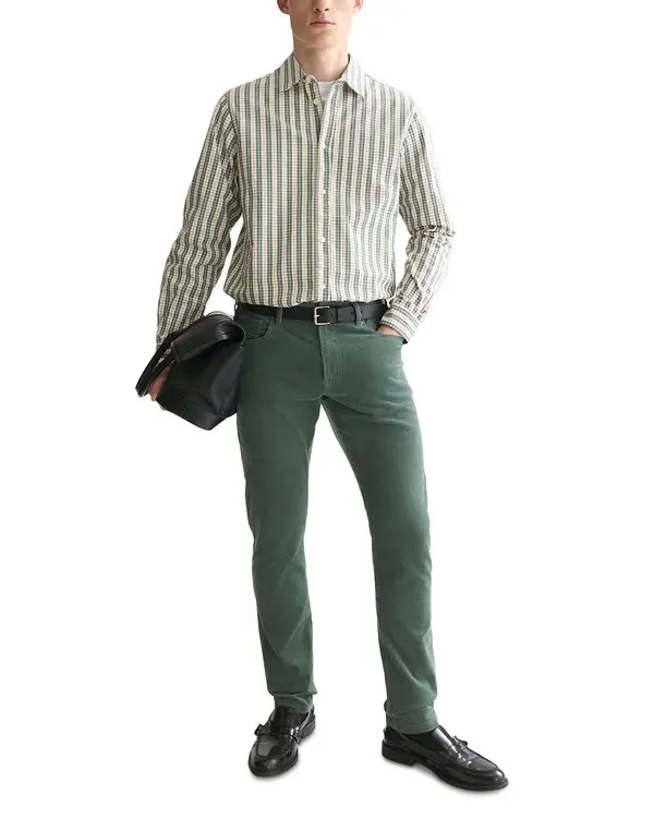 Scotch & Soda Ralston Cotton Blend Regular Fit Pants - Dark Forest
