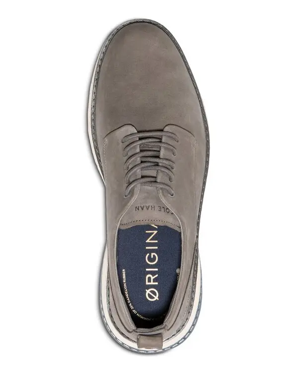 Cole Haan Riginalgrand Energyweave Leather Oxfords - Stormcloud