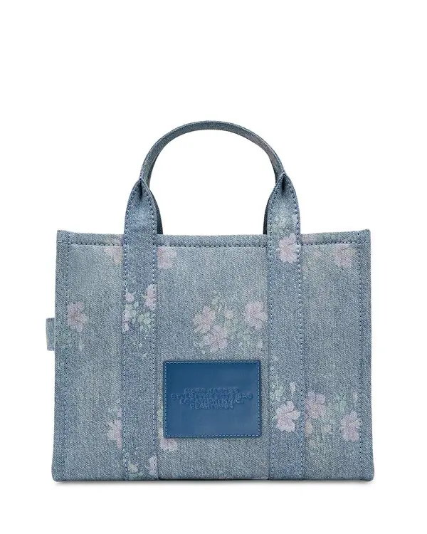 Marc Jacobs Medium Antique Flower Denim Tote Bag